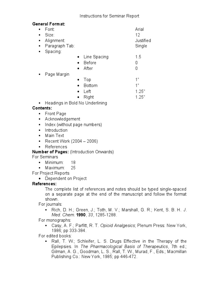 General Format:: Med. Chem. 1990, 33, 1285-1288 | PDF
