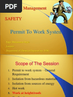 SHELL Retail Permit To Work System - 5 1 - Forms | PDF | Personal ...