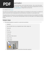 Neuro Osce Cheat Sheet Lols | PDF | Visual System | Clinical Medicine