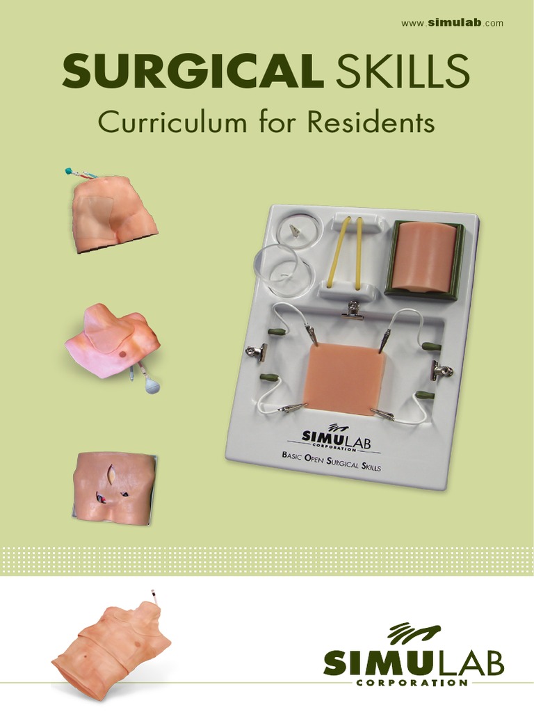 ACS Booklet | PDF | Surgical Suture | Surgery