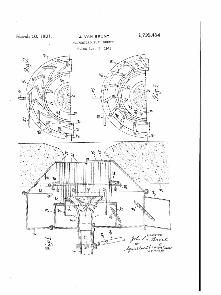1931 Pulverized Fuel Burner | PDF