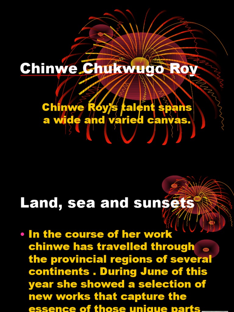 Chinwe Roy: Artist's Journey and Works | PDF