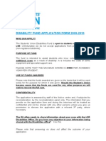 NSFAS Disability Annexure 2025 - Final | PDF | Disability | Visual ...
