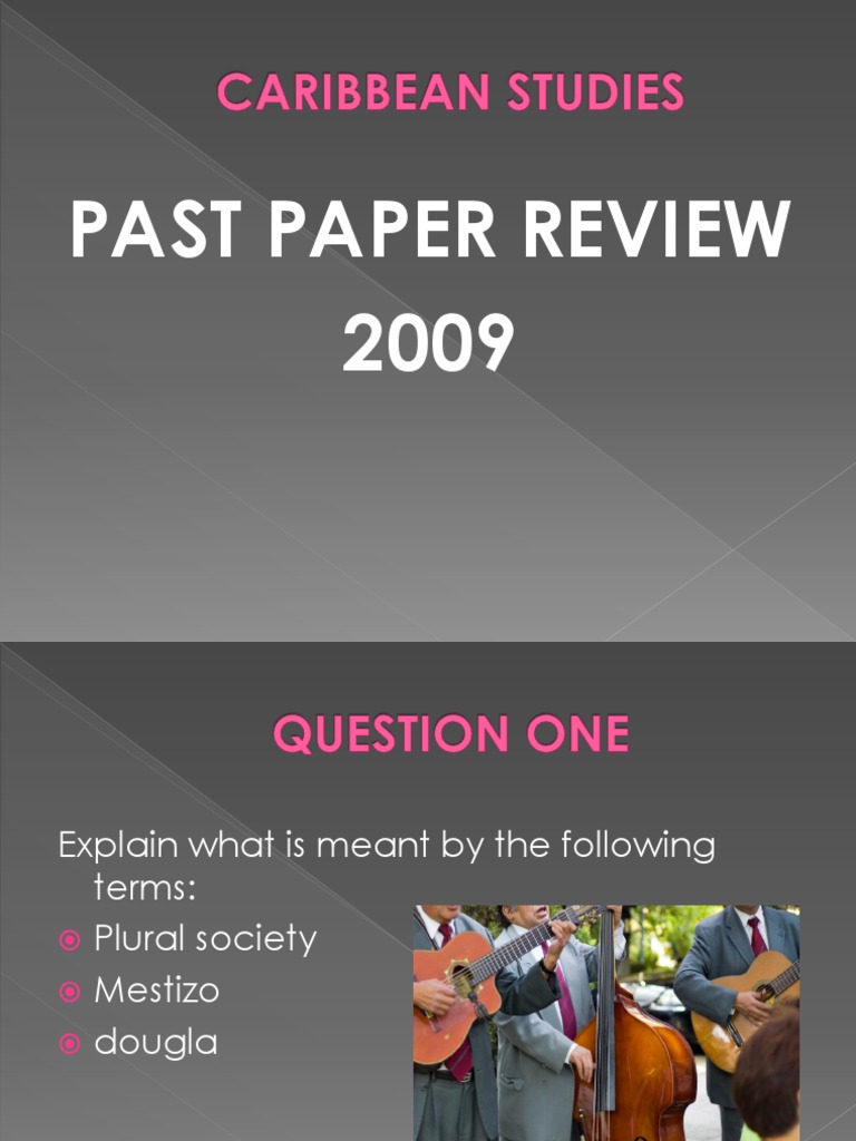 Understanding Caribbean Society: A Comprehensive Review of Key Concepts ...