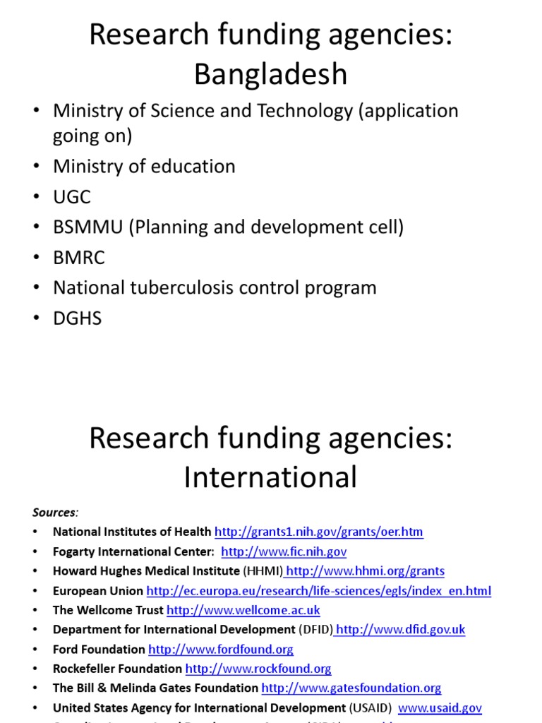 Funding Opportunity | PDF