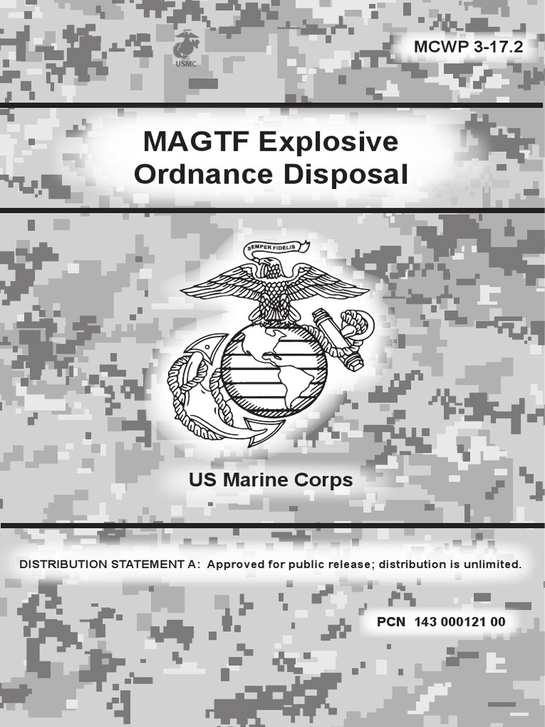MCWP 3-17 - 2 | PDF | Bomb Disposal | Marine Air Ground Task Force