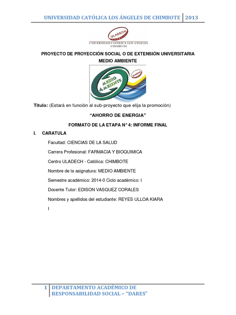 Julissa Reyes Etapa Final | PDF | Universidad | Business