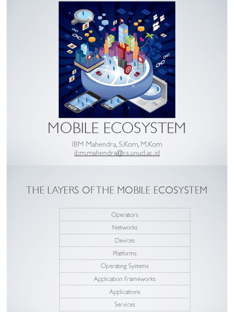 03 Mobile Ecosystem | PDF | Operating System | Application Software