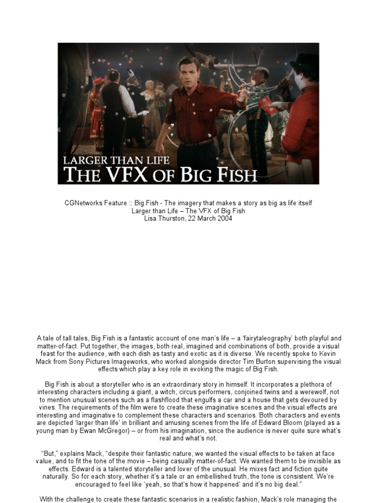 Big Fish | PDF | Leisure