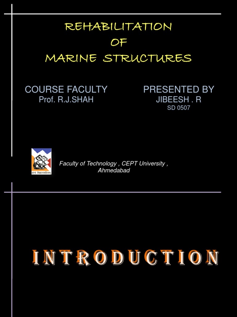 Marine Structure Rehabilitation Methods | PDF | Corrosion | Anode