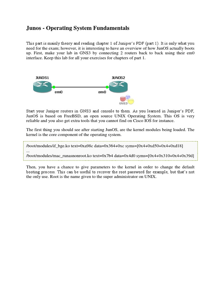 Junos Anglais | PDF | Firewall (Computing) | Command Line Interface