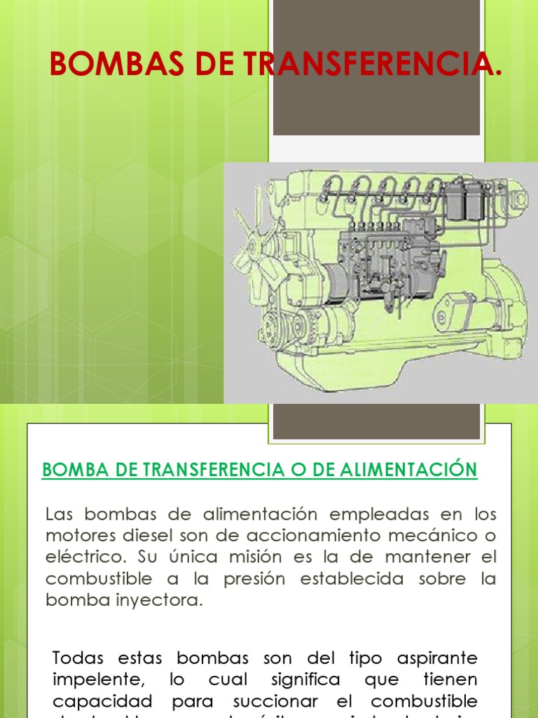 Bombas de Transferencia PDF | PDF | Bomba | Máquinas