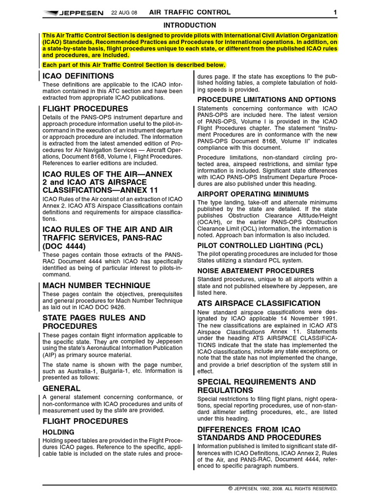 Air Traffic Control | PDF | Air Traffic Control | Instrument Flight Rules