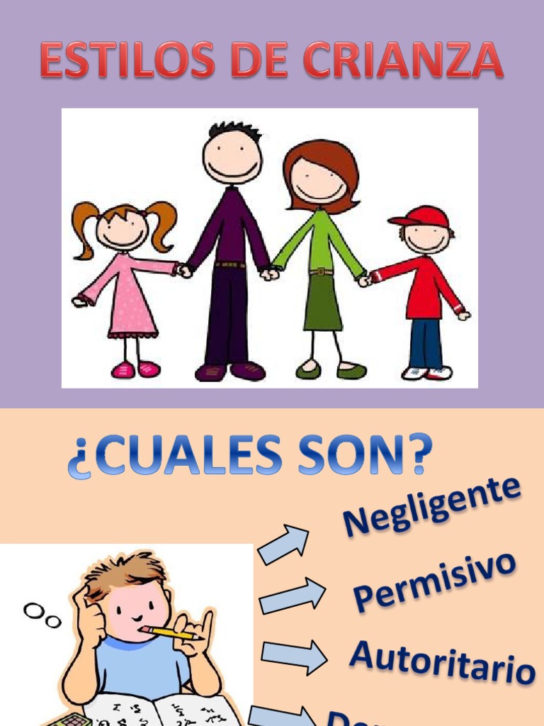 Diapo Estilos De Crianza Pdf Relaciones Personales Crianza Y