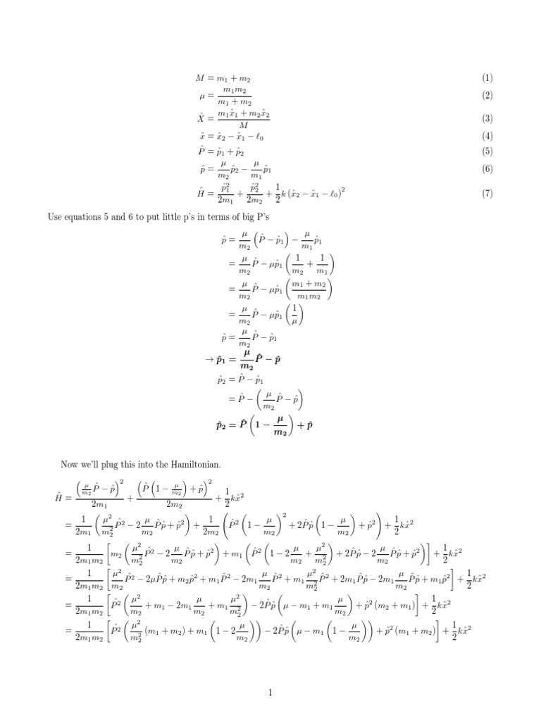 Solution to change of pchem problem | Derivative | Equations