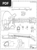 Printable Fender Telecaster Headstock Template | PDF