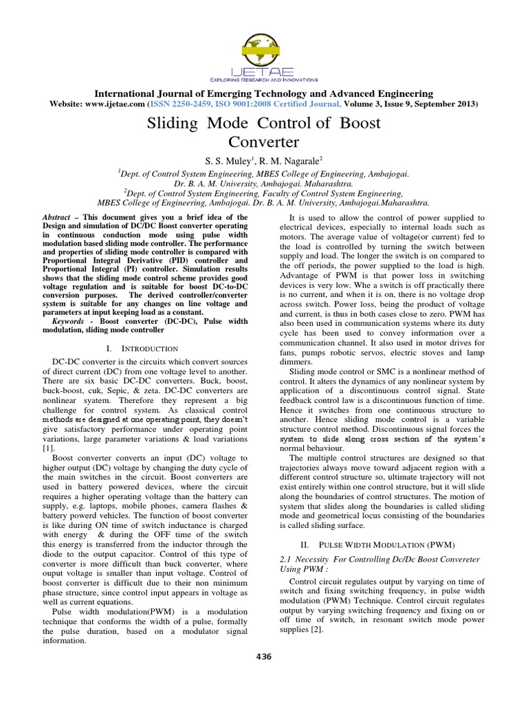 Ijetae 0913 69 | PDF | Electricity | Electronics