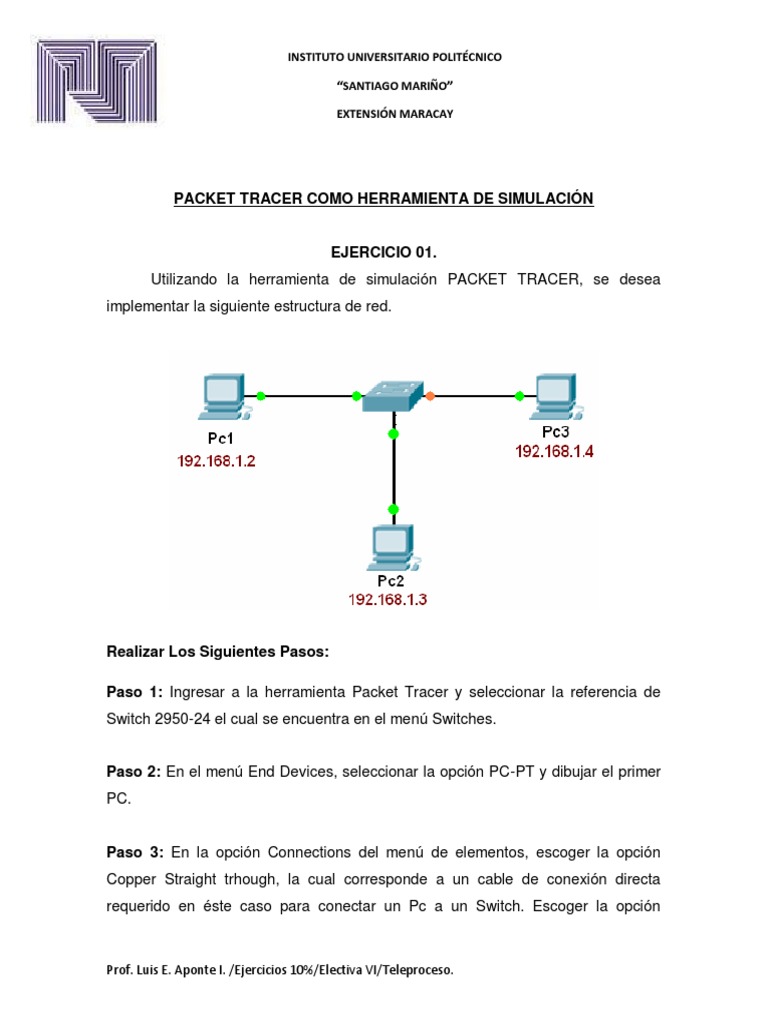 Ejercicios Packet Tracer | Punto de acceso inalámbrico | Red de computadoras
