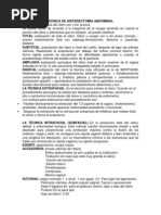 Técnica Quirúrgica de Cesárea Pfannenstiel | PDF | Cirugía | Abdomen