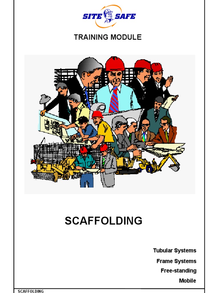 Scaffolding Safety Training Module | PDF | Scaffolding | Equipment
