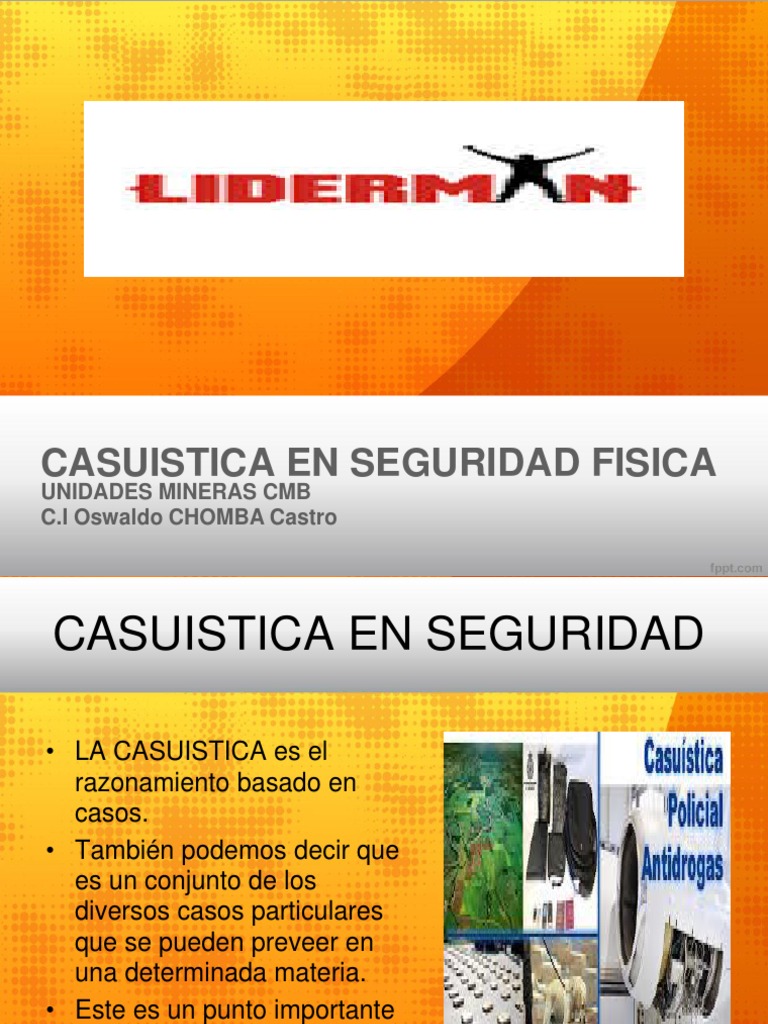 Casuistica en Seguridad Fisica | PDF | Toma de decisiones | Aprendizaje