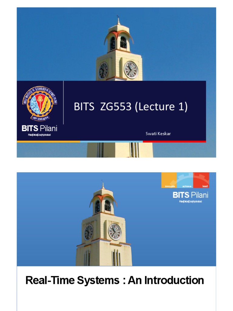 Bits Zg553 Rtos All | PDF | Real Time Computing | Scheduling (Computing) Bits Zg553 Rtos All | PDF | Real Time Computing | Scheduling (Computing)