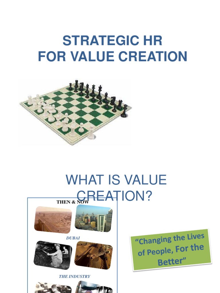 Strategic HR for Value Creation Insights | PDF | Human Resource ...