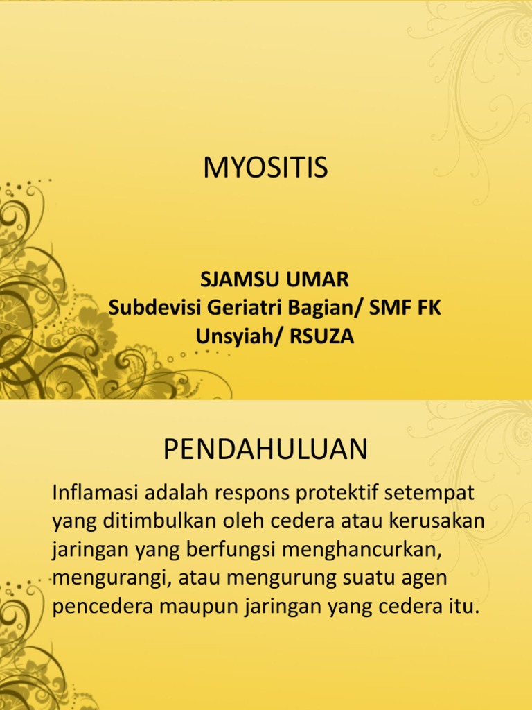 MYOSITIS | PDF