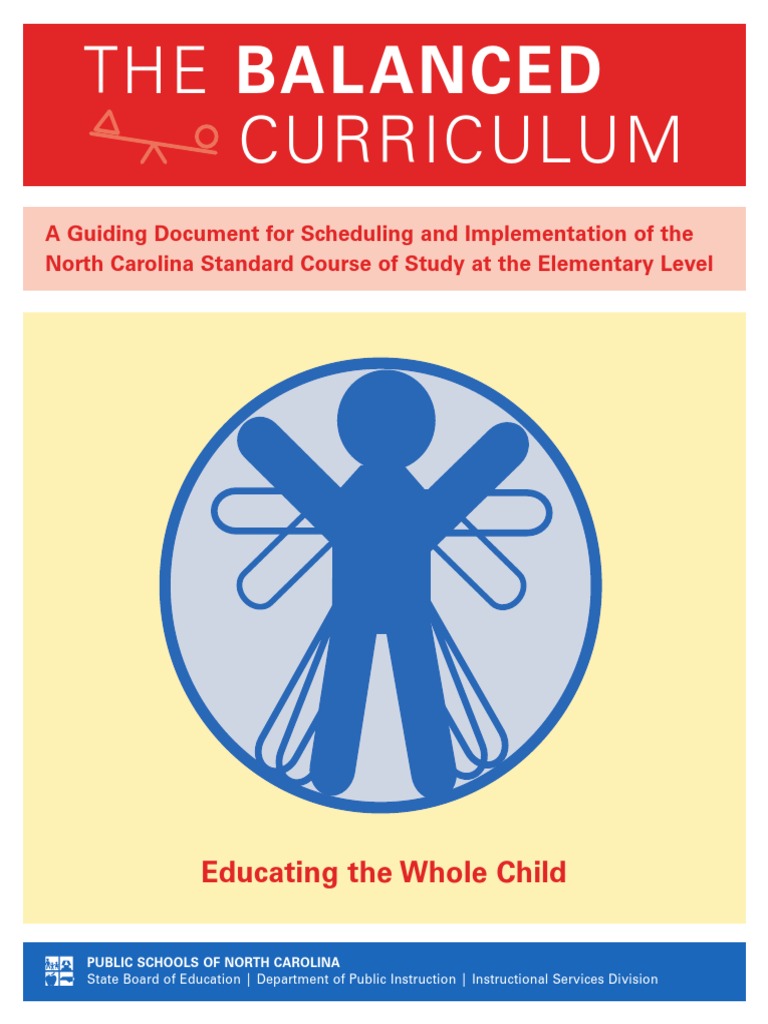 Balanced Curriculum | PDF | Curriculum | No Child Left Behind Act
