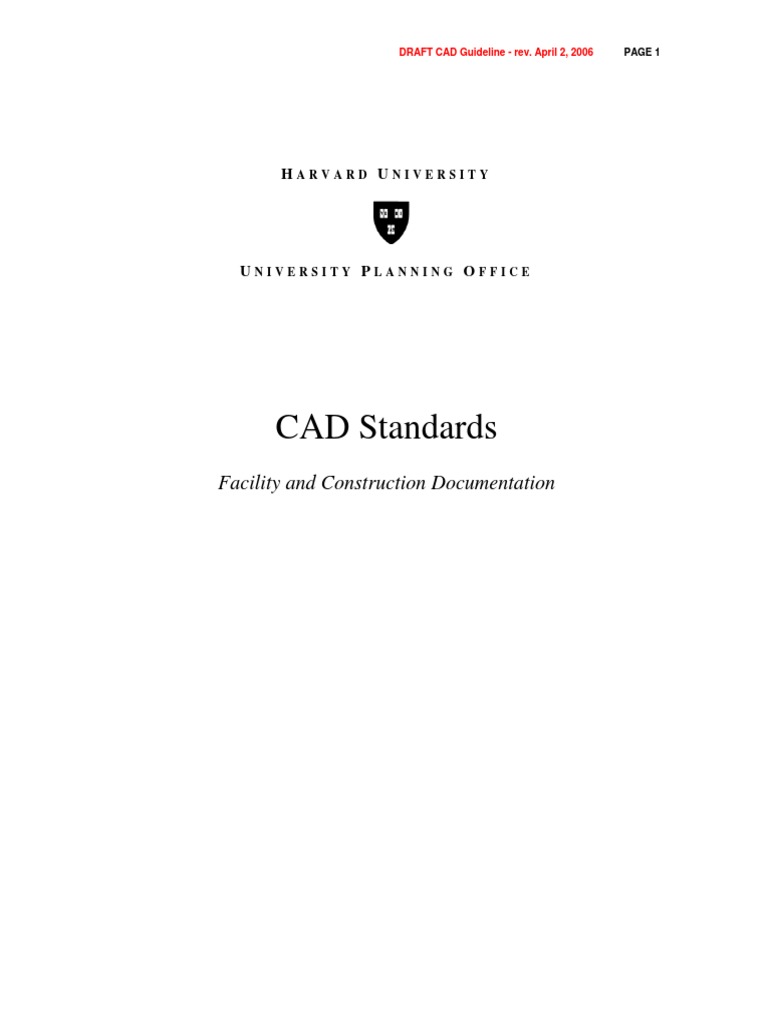 CAD Standards | PDF | Auto Cad | Computer Aided Design