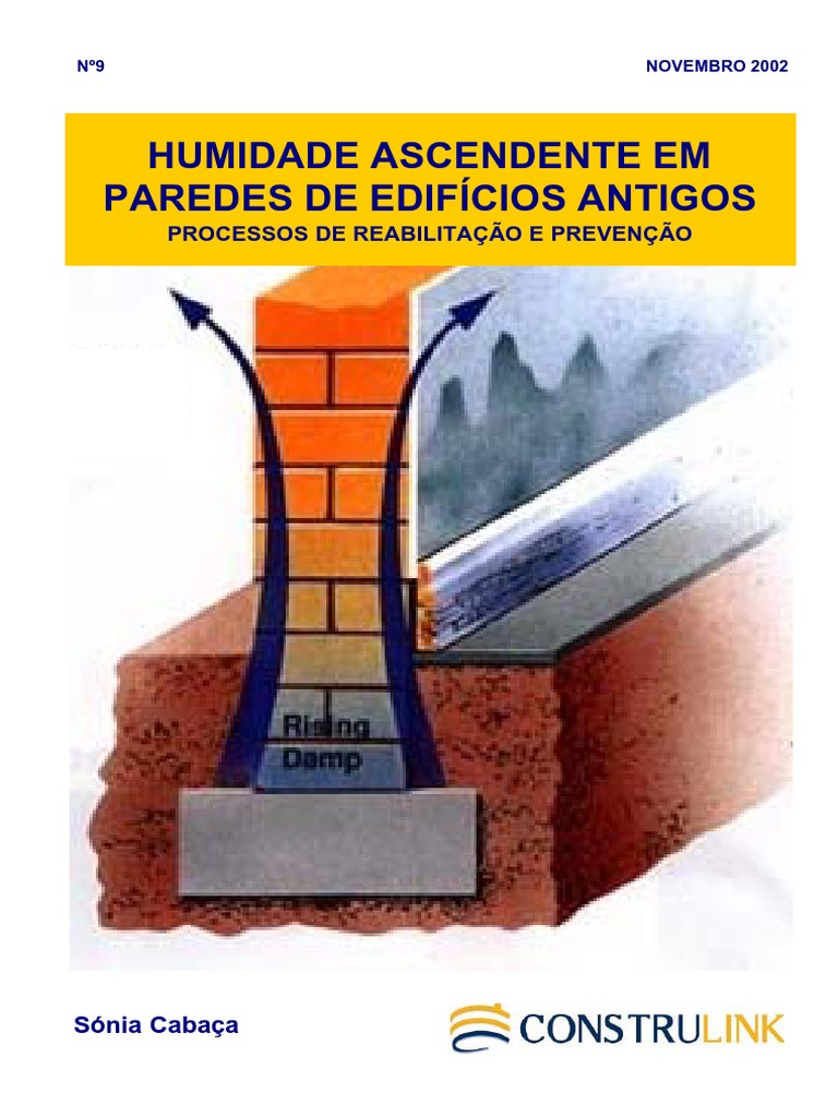 Humidade Ascendente em Paredes | PDF | Umidade | Líquidos