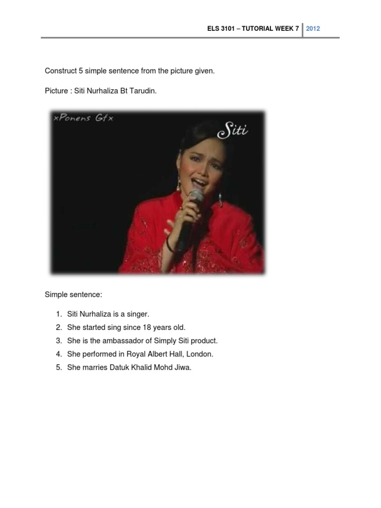 Tutorial Week 7 | PDF