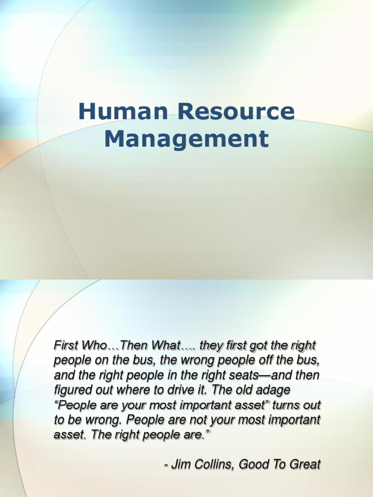 HR Introduction | PDF | Career & Growth | Self-Improvement