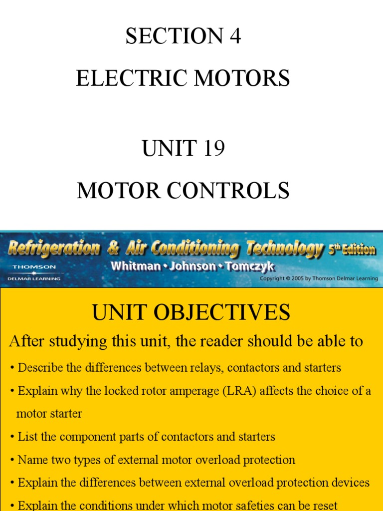 2441 Unit19 | PDF | Relay | Physical Quantities
