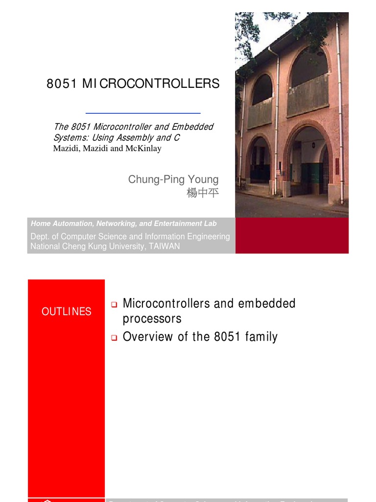 8051 Microcontrollers | PDF | Microcontroller | Embedded System