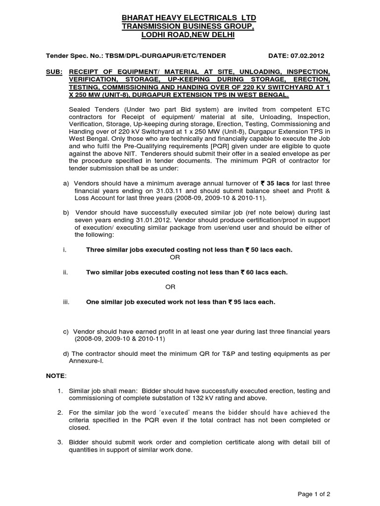 Pre-Qualifying Requirements 10 | PDF | Business | Government