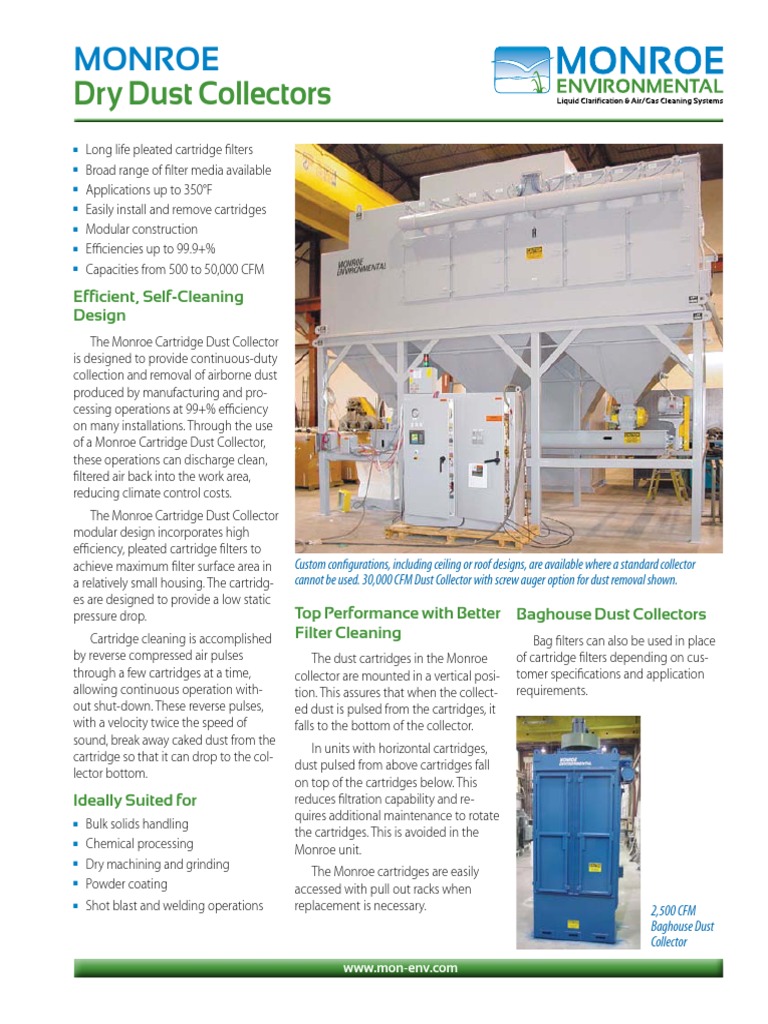 Dry Dust Monroe | PDF | Duct (Flow) | Industries