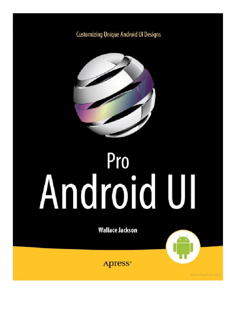 Pro Android UI | PDF | Android (Operating System) | User Interface