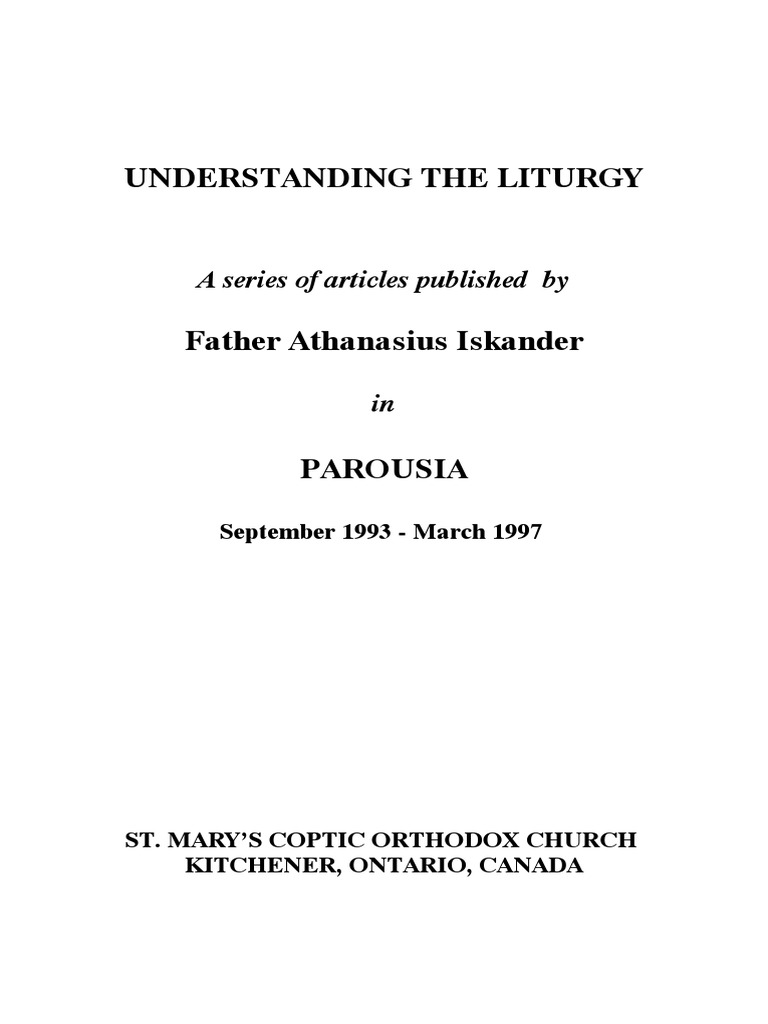 Liturgy | PDF | Mass (Liturgy) | Sacrifice