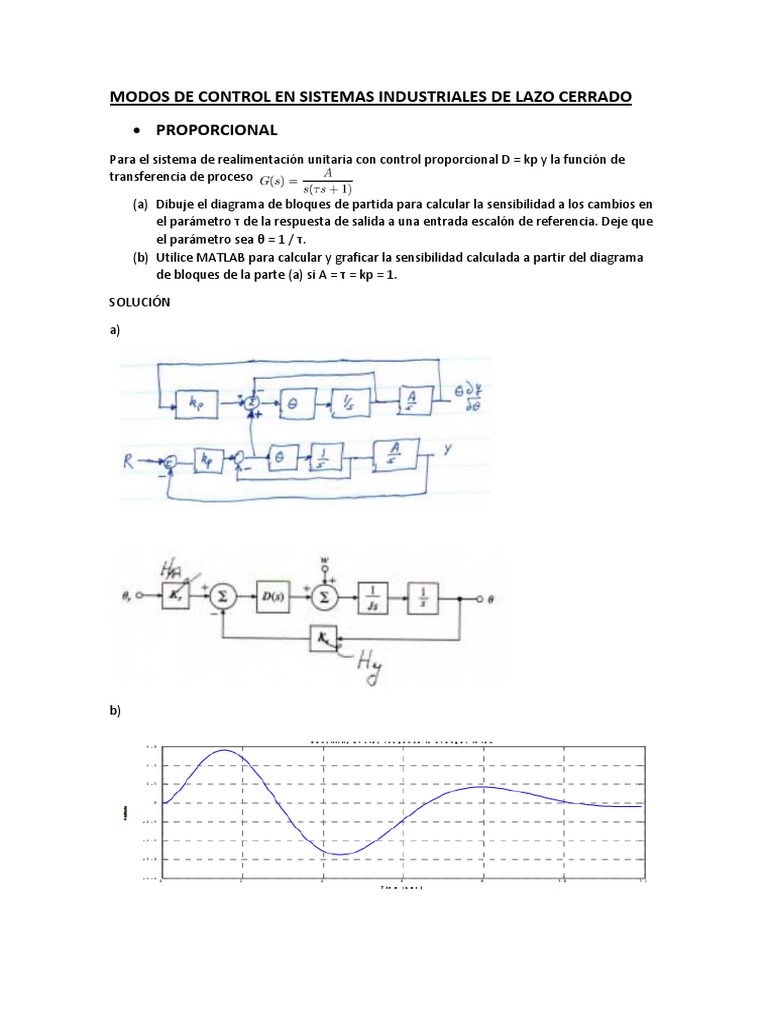 Controladores PID en Sistemas Industriales | PDF | Métodos y materiales ...