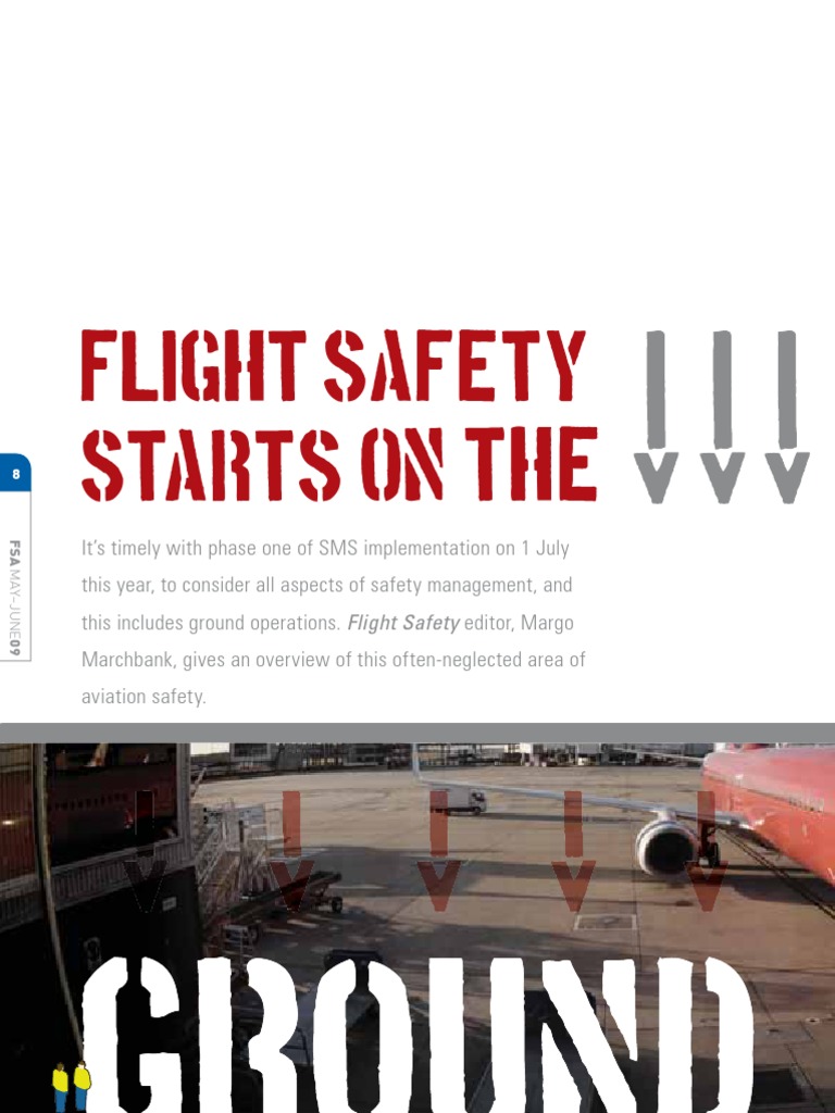 Ground Safety: Key to Aviation Safety | PDF | Aviation Safety | Airport
