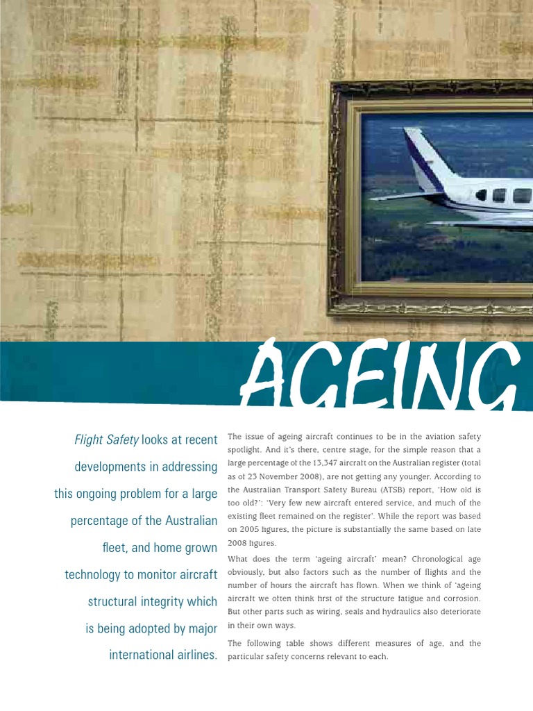 Ageing Aircraft | PDF | Aircraft | Aviation Safety