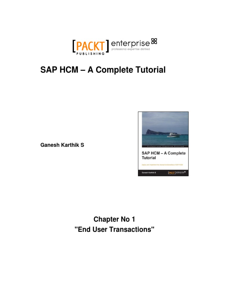 SAP HCM A Complete Tutorial Sample Chapter | PDF | Business | Computing ...