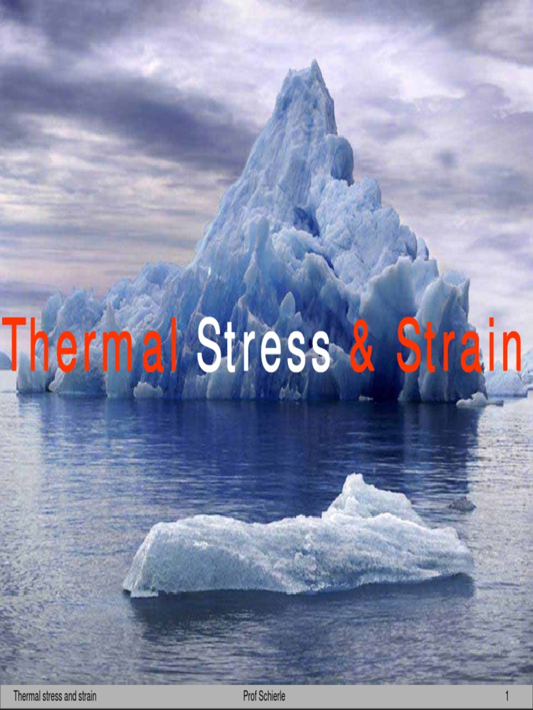 07 Thermal Stress | PDF | Stress (Mechanics) | Bending