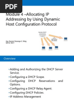 DHCP Console Icons Reference | PDF | Ip Address | Computer Networking