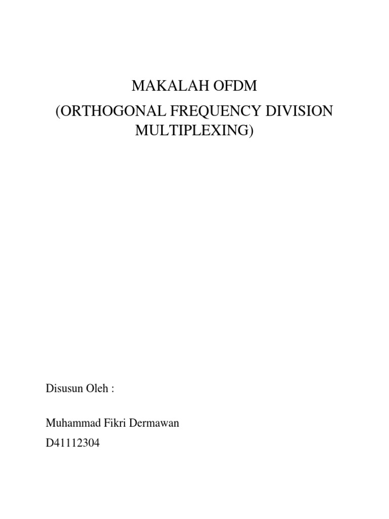 OFDM | PDF