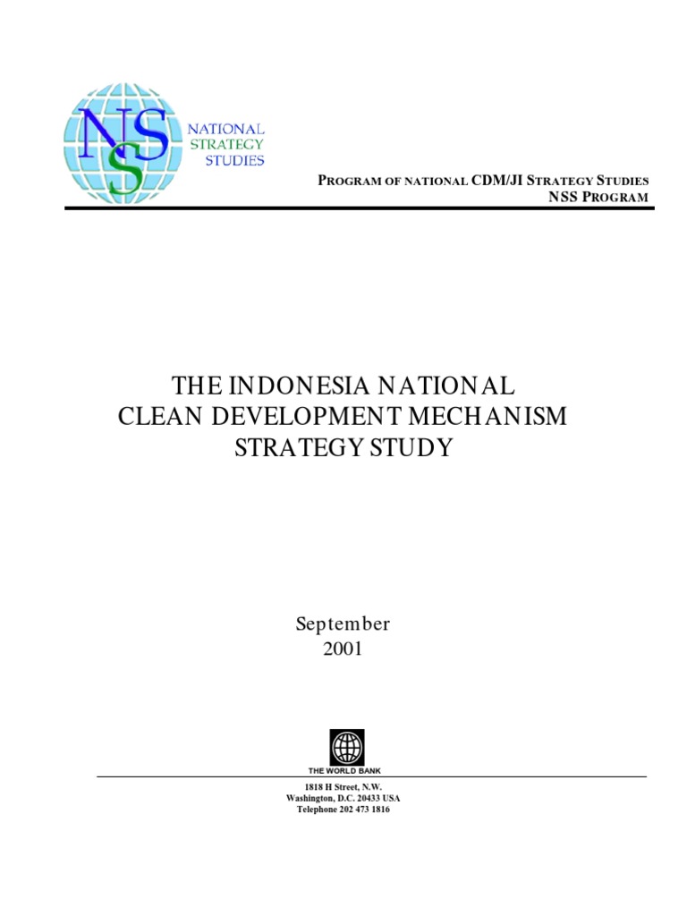 The Indonesia National Clean Development Mechanism Strategy Study | PDF ...