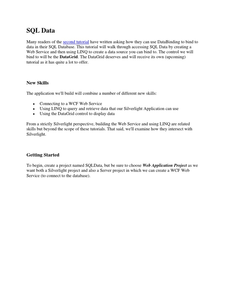 Sqldb Tutorial 03 Cs Pdf Language Integrated Query Microsoft Sql