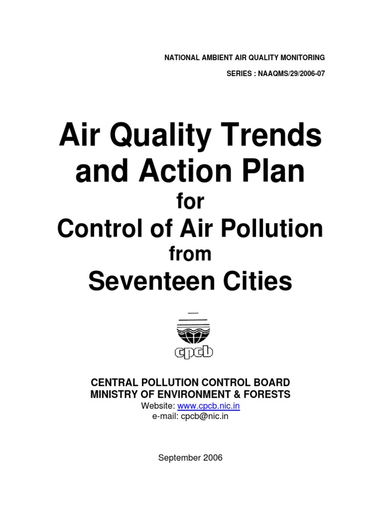 CPCB-NAQM- | Air Pollution | Emission Standard