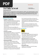 Shell Oil TF 0870 Material Data Sheet | PDF | Physical Sciences | Materials
